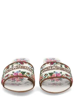 Dolce & Gabbana Embroidered Sandal