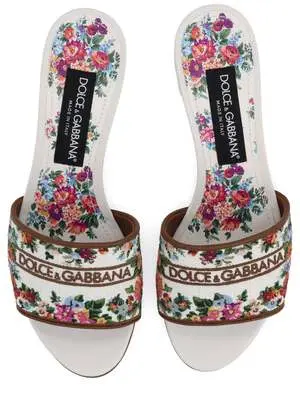 Dolce & Gabbana Embroidered Sandal