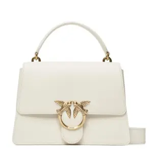 Pinko Love One Top Handle Bag - White