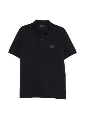 Emporio Armani Logo Cotton Polo Shirt