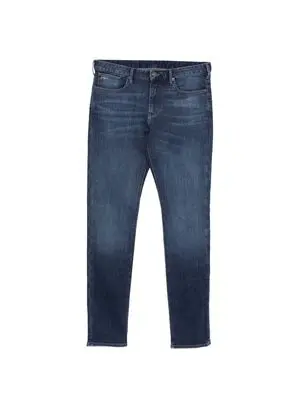 Emporio Armani Denim Cotton Jeans - Blue
