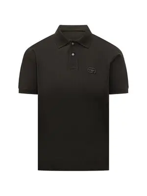 Emporio Armani Logo Cotton Polo Shirt