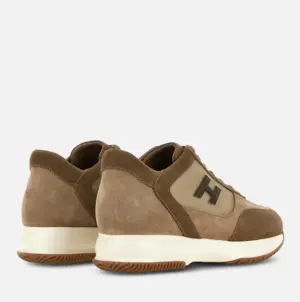 Hogan Interactive Sneakers - Brown