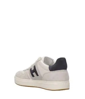Hogan Low Top Sneakers - Ivory+blue