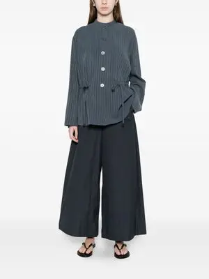 Emporio Armani Pinstriped Jacket - Grey