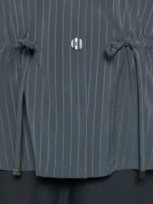 Emporio Armani Pinstriped Jacket - Grey