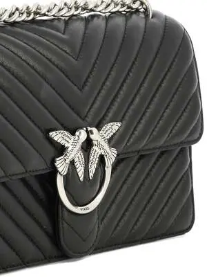 Pinko Crossbody Bag - Black