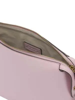 Pinko Leather Clutch - Pink