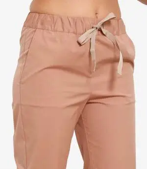 SEMICOUTURE Trousers With Tie Detailing - Pink