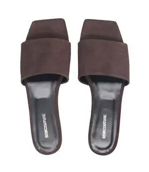 SEMICOUTURE Sandals - Cioccolato