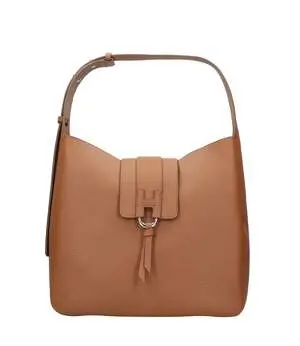 Hogan Shoulder Bag - Leather Brown