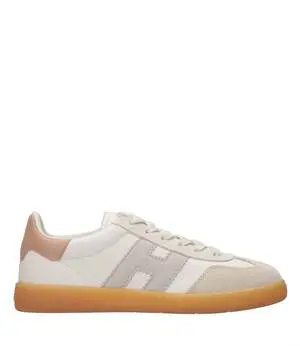 Hogan Low Top Sneakers - White+pink
