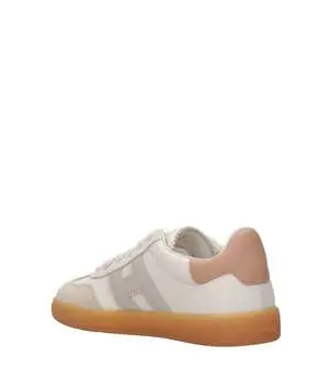 Hogan Low Top Sneakers - White+pink