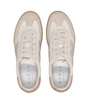 Hogan Low Top Sneakers - White+pink