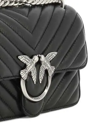 Pinko Crossbody Bag - Black