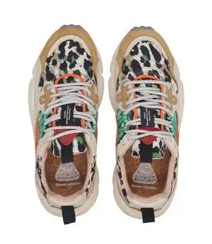 FLOWER MOUNTAIN Low Top Sneakers - Spotted