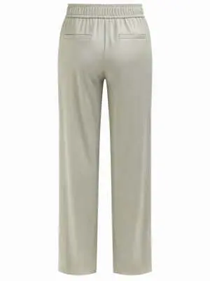 Brunello Cucinelli Silk Satin Wide Leg Track Pants - Green