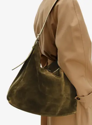 A.p.c. Vera Maxi Shoulder Bag - Green