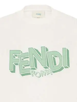 Fendi T-shirt With Logo