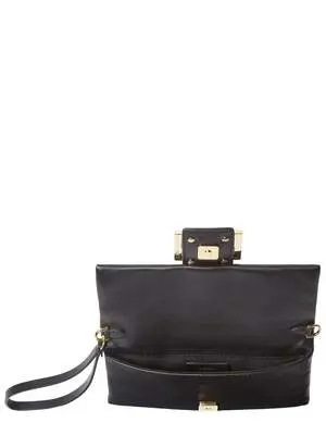 Fendi Baguette Mom' Pouch - Black