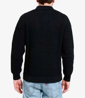 PAOLO PECORA Cotton Knit Polo Sweater