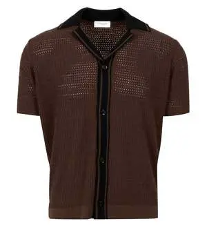 PAOLO PECORA Sweaters - Marrone+nero