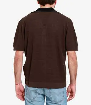 PAOLO PECORA Sweaters - Marrone+nero