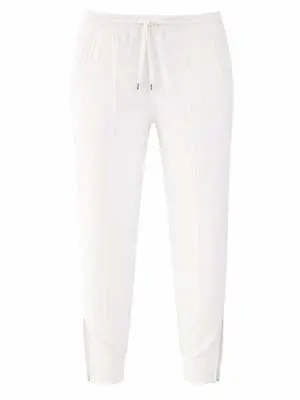 Brunello Cucinelli Cotton Jogger Pants - White