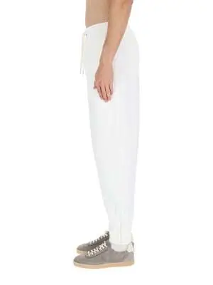Brunello Cucinelli Cotton Jogger Pants - White
