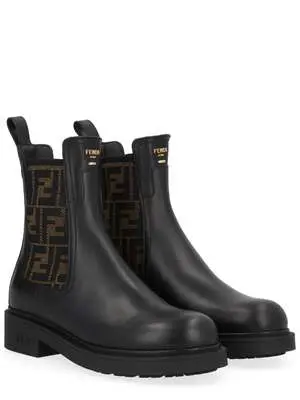 Fendi Stivale Filo Ankle Boots