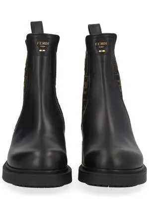 Fendi Stivale Filo Ankle Boots