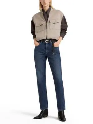 Brunello Cucinelli Straight Jeans - Denim