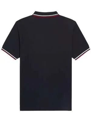 Fred Perry Polo With Logo - Blue