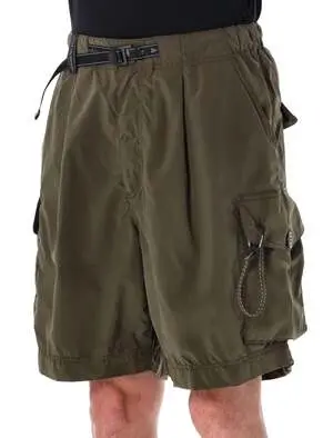 AND WANDER Cargo Shorts - Khaki