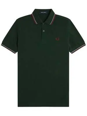 Fred Perry Polo With Logo - Green
