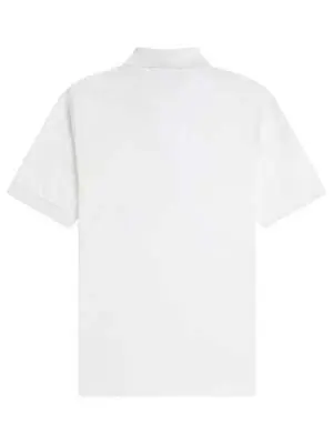 Fred Perry Polo With Logo - White