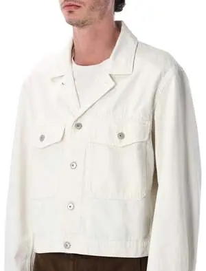 LEMAIRE Cotton Jacket - Milk