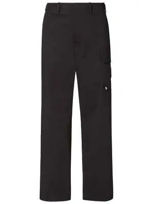 Fendi Cargo Pants With Logo - Black