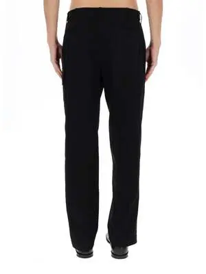 Fendi Cargo Pants With Logo - Black