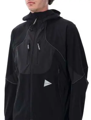 AND WANDER Technical Jacket - Black
