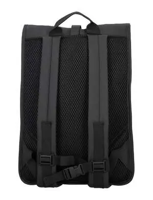 Rains Rolltop Backpack - Black