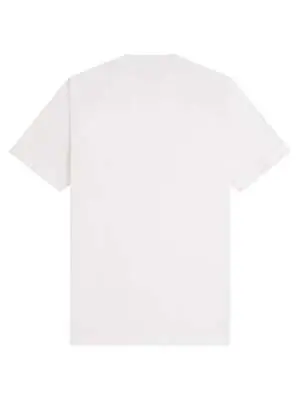 Fred Perry T Shirt With Logo - White