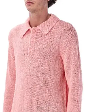 SUNFLOWER Polo Sweater - Pink