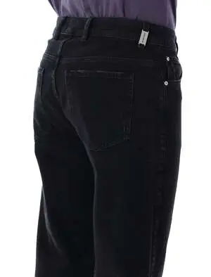 REPRESENT Straight Leg Jeans - Black