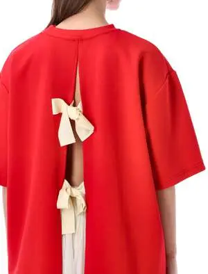 THE GARMENT Bow Tee - Red