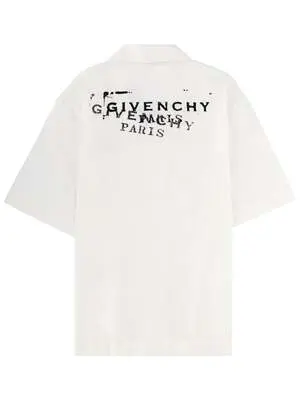 Givenchy Logo Print Shirt - White