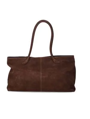 LOW CLASSIC Haricot Shoulder Bag - Brown