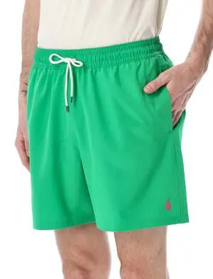 Polo Ralph Lauren Traveller Swim Shorts - Green Stem