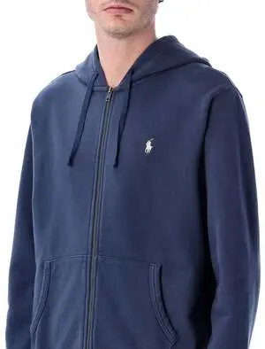 Polo Ralph Lauren Fleece Full-zip Hoodie - Blue