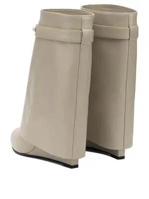 Givenchy Shark Pinch Boots - Beige